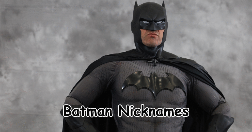 310+ Batman Nicknames (Funny, Cool & Famous) in 2025