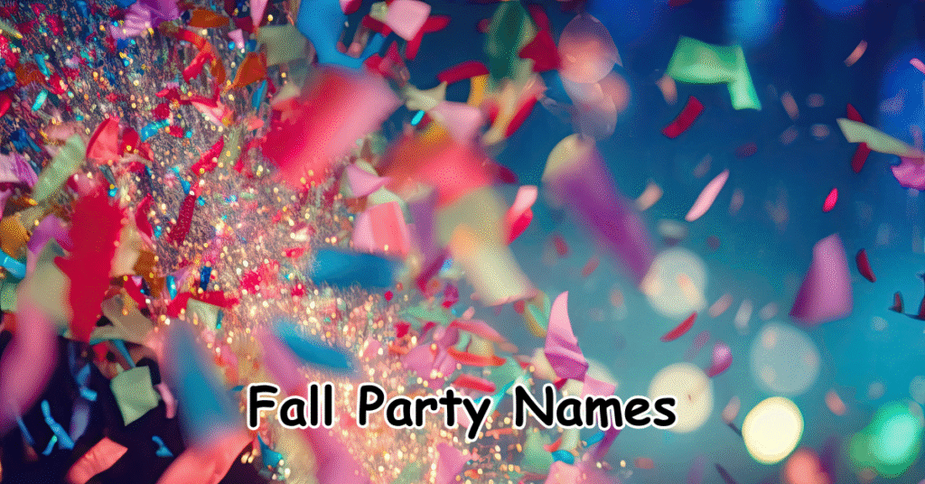 550+ Fall Party Names 2025 | Cute, Funny, Creative