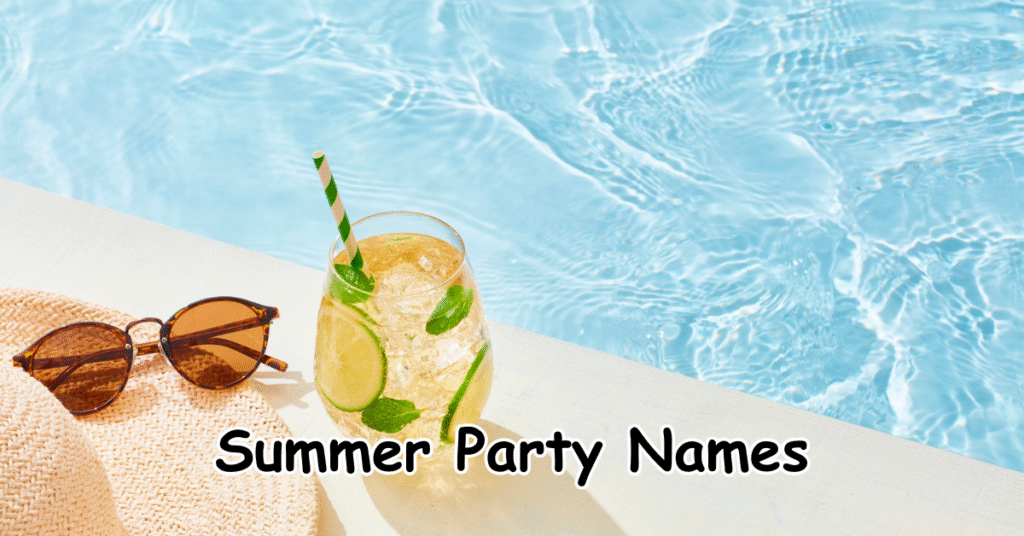 100+ Best Summer Party Names – Fun, Beach & Tropical Ideas